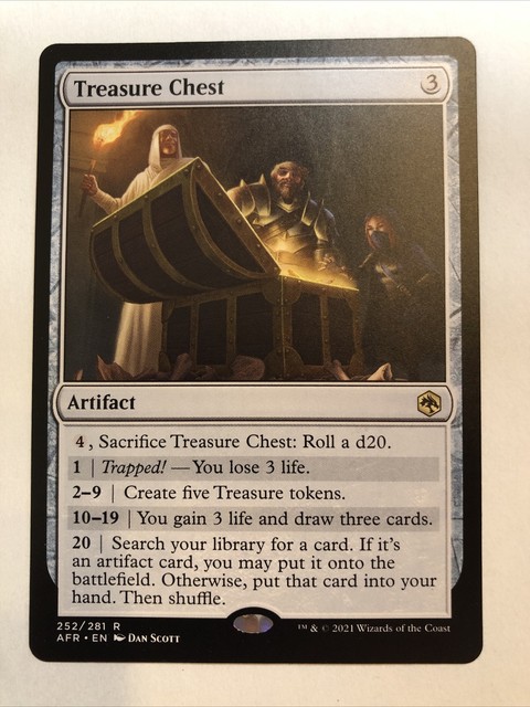 MTG Treasure Chest Adventures in the Forgotten Realms 252/281 Regular ...