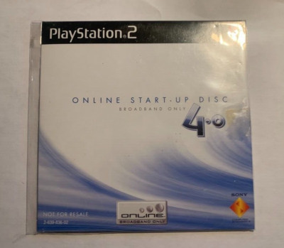 Online Start-up Disc Ver 4.0 (Sony PlayStation 2/PS2) NEW/SEALED! | eBay