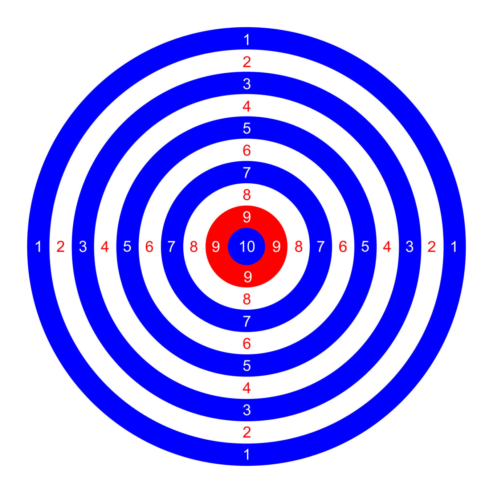 50 x TARGETS Airgun Rifle Pistol 22 177 Target Shooting Air Gun 17cm ...