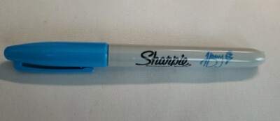 1D One Direction Harry Stiles Sharpie Blue Color FINE POINT Sharpie New ...