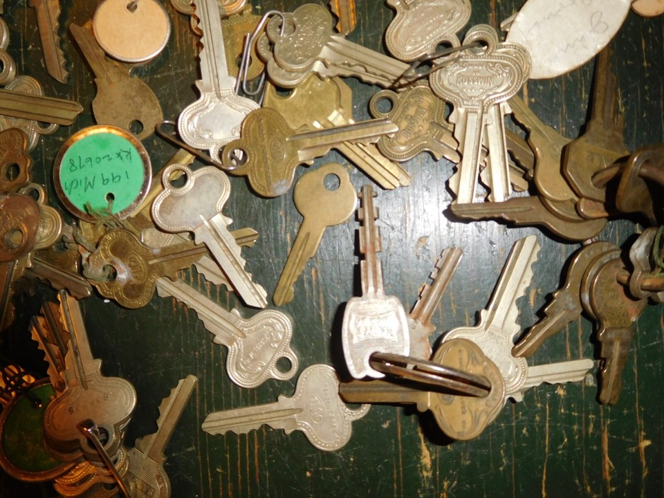 107 Vintage Keys & 5 Vintage Locks | eBay