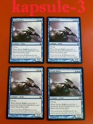 4x Serum Raker | Mirrodin Besieged | MTG Magic Cards | eBay