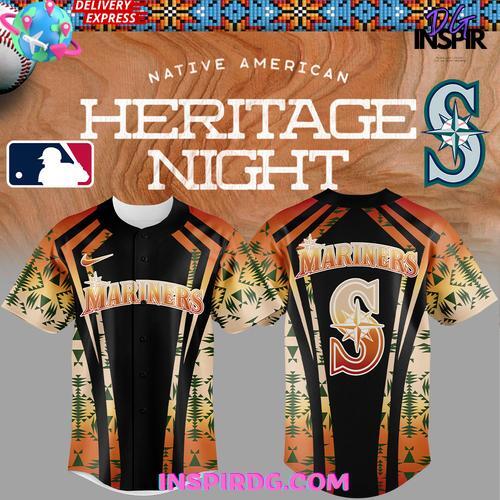 YC Seatt*le Mariners Native American Heritage Night 2025 Baseball ...