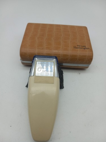 VINTAGE REMINGTON DELUXE ELECTRIC RAZOR (PROBABLY 1960'S) | eBay
