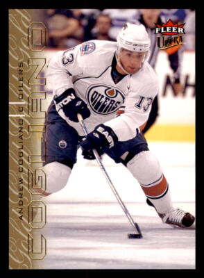 2009-10 Ultra Gold Medallion #60 Andrew Cogliano Edmonton Oilers | eBay