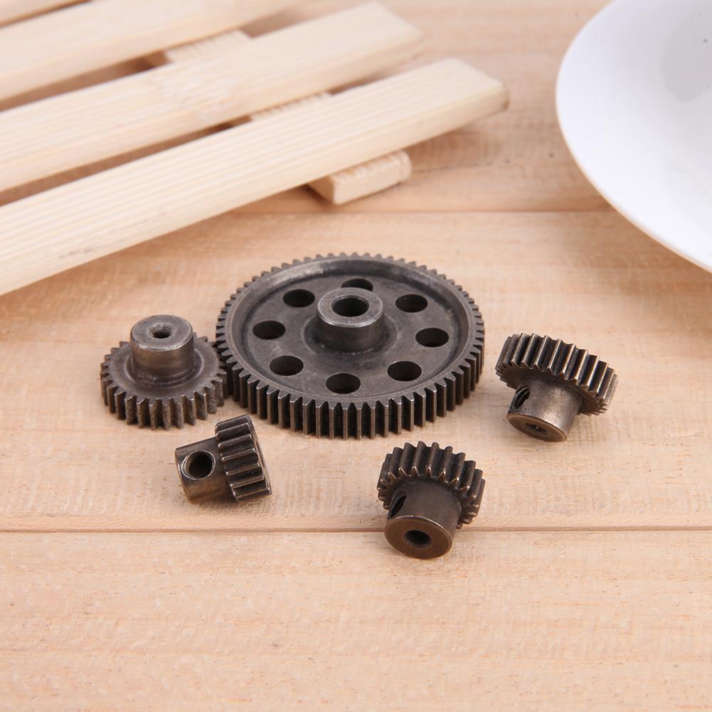 AU 5pcs/Set Differential Main Metal Spur Motor Gear RC Toys Part for ...