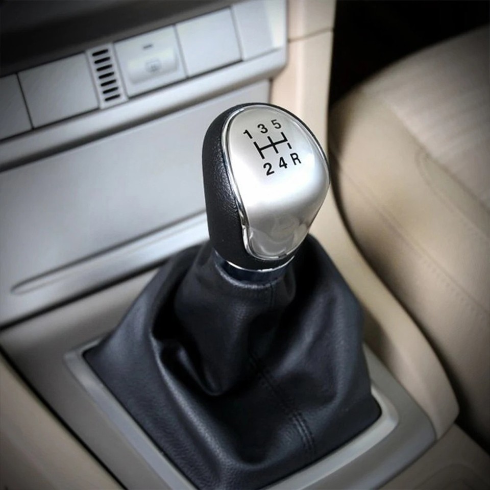 5 Speed Frame Gear Shift Knob Lever Shifter Gaiter Boot For Ford Focus ...