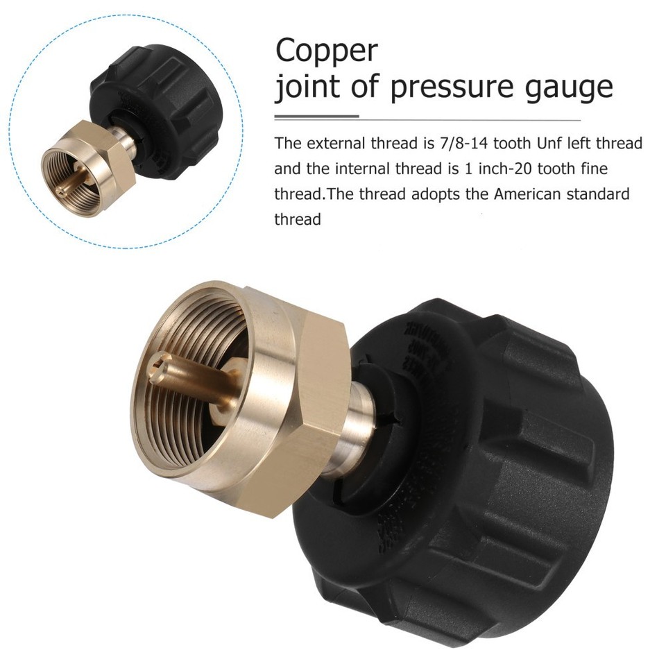 Portable Refill Tool for Propane Tank Gas Converter Camping Barbecue ...