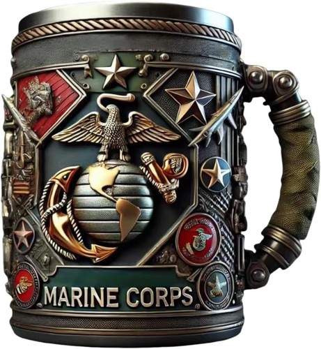 Personalized Military 3D mug, 250th anniversary coffee mug, gift for ...