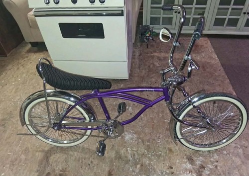 20" OG Lowrider Classic 144 Spoke Bicycle Purple OG-310 | eBay