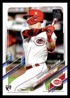 2021 Topps Update Tyler Stephenson #US92 Cincinnati Reds Rookie ...