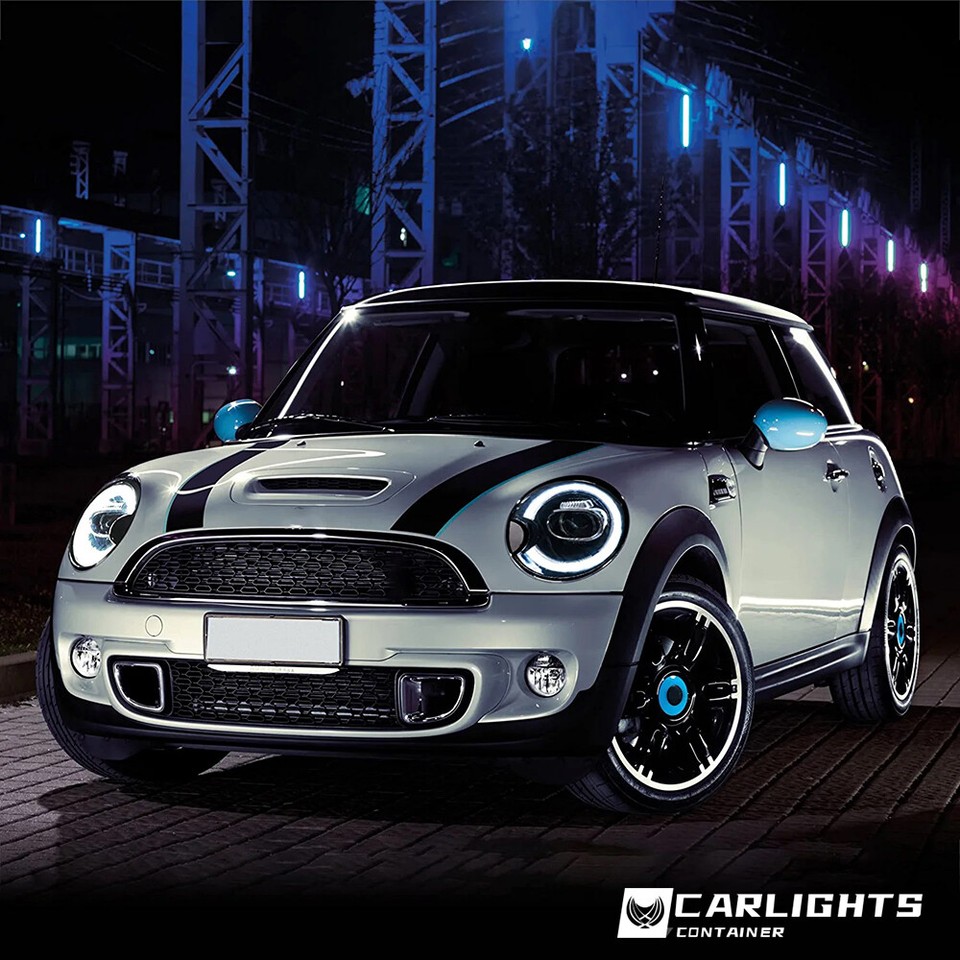 LED Headlights w/DRL Startup For 2th Gen Mini Cooper R56 R57 R58 R59 ...
