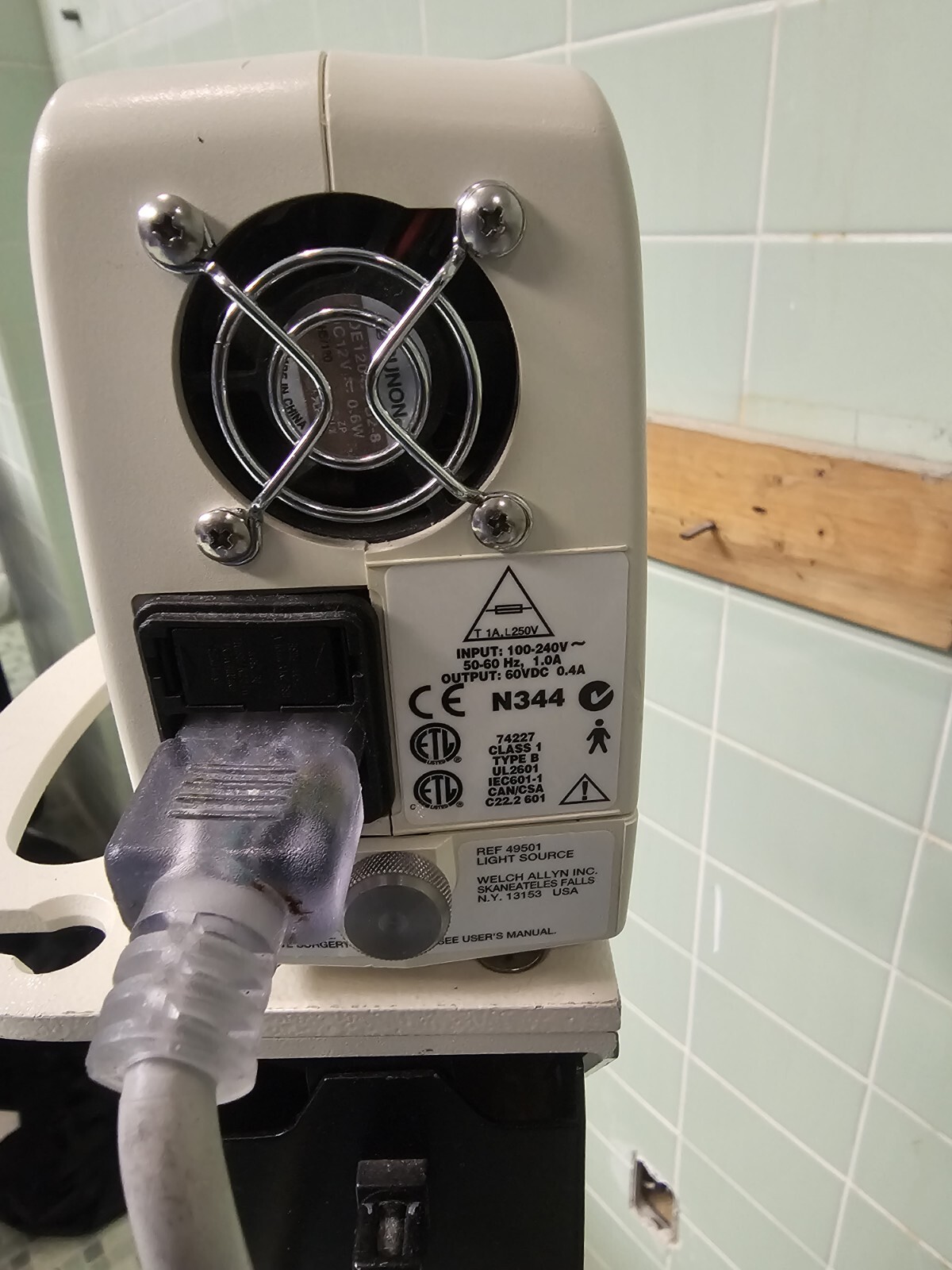 Welch Allyn Solarc Light Source Service Manual | Shelly Lighting