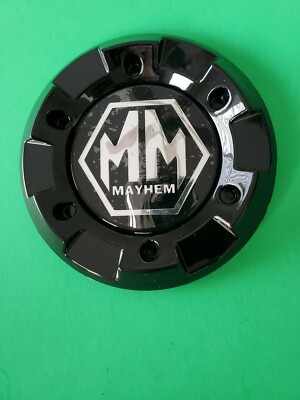 Mayhem wheels gloss black center cap center section 8010 8040 C-231-2 ...