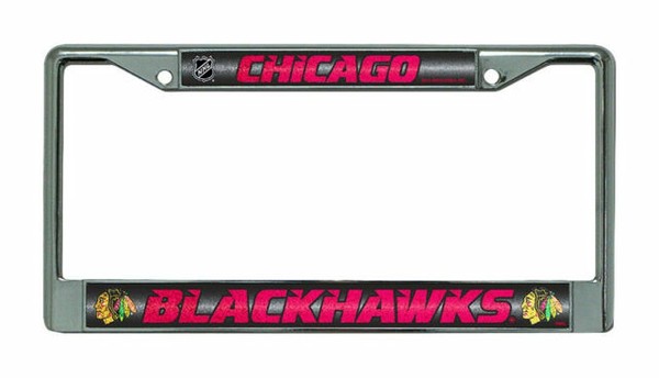 Rico Chicago Blackhawks Bling 12" x 6" License Plate for sale online | eBay