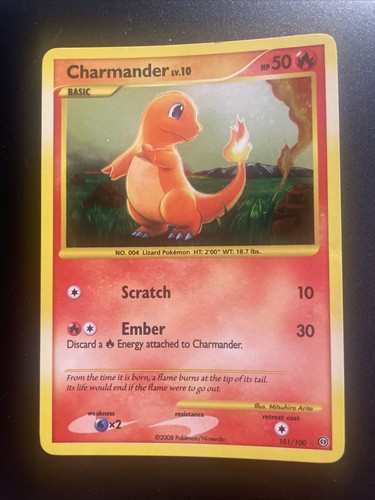 Charmander Holo Secret Rare 101/100 - NM Stormfront | eBay