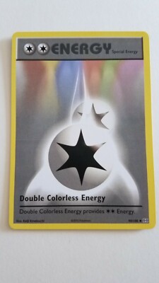 Double Colorless Energy 90/108 Uncommon Pokemon Card - Evolutions Set ...