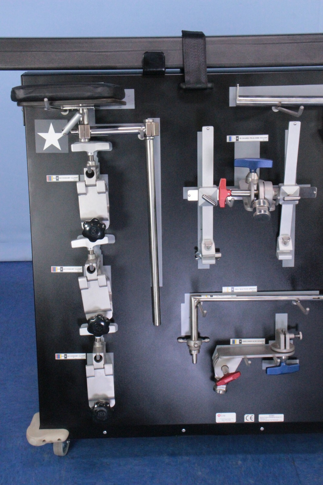 Mizuho 5855 OSI Surgical Table Accessory Cart OSI O.R. Orthopedic Cart ...