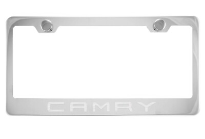 Chrome License Plate Frame For Camry | eBay