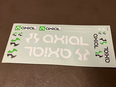 Axial Decal Sheet for 1/10 Rock Crawlers Trucks # AX4009 | eBay