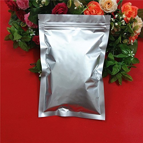 Pure Aluminum Silver Bag Mylar Foil for Zip Bag Resealable Lock Food ...