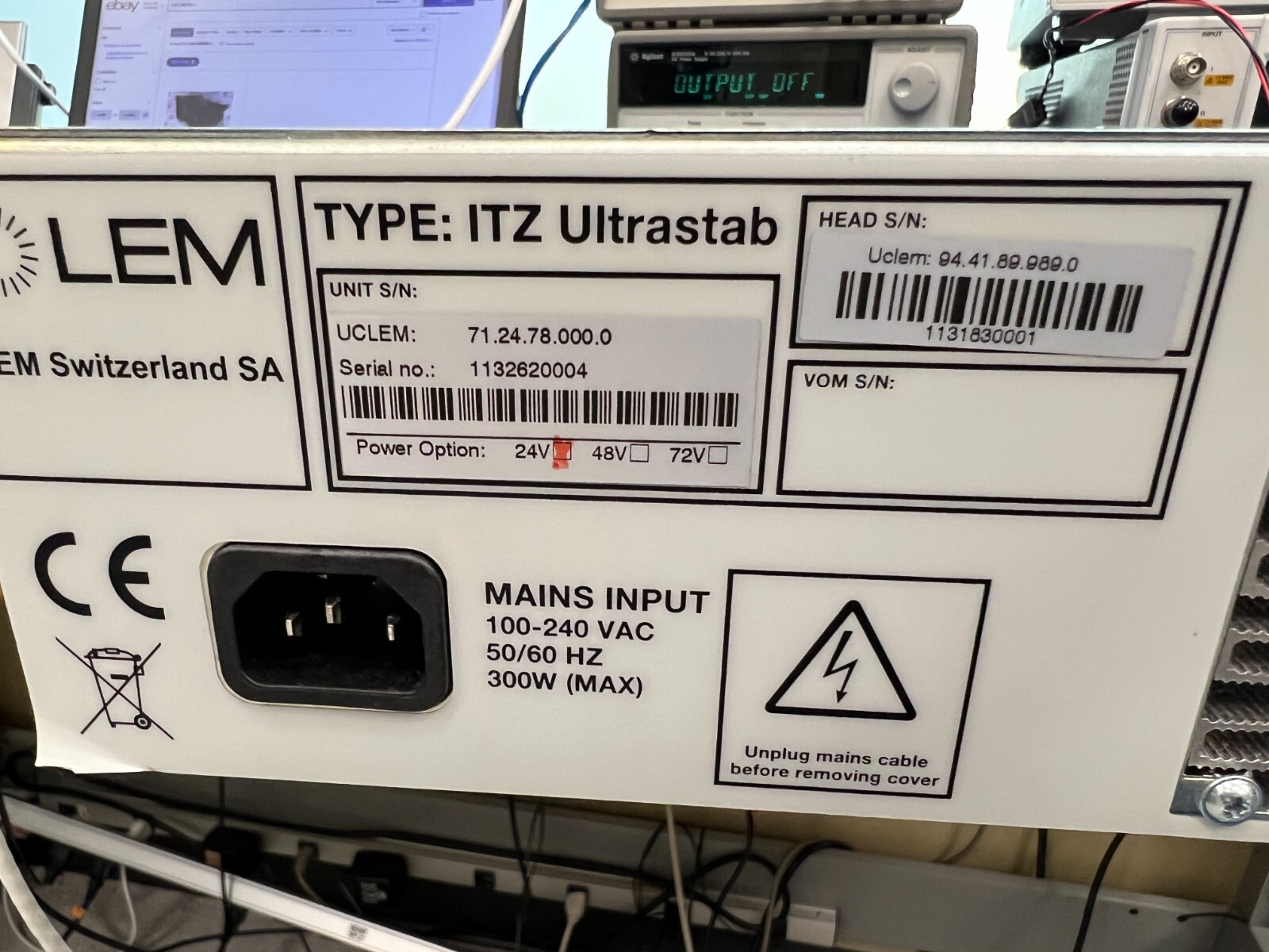LEM ITZ ULTRASTAB power supply and ITZ 5000-140 High Precision Current Sensor | eBay
