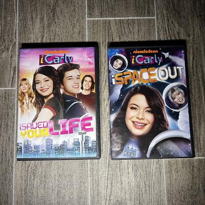 Icarly: Ispace Out DVD & iCarly: iSaved Your Life (DVD, 2010 ...