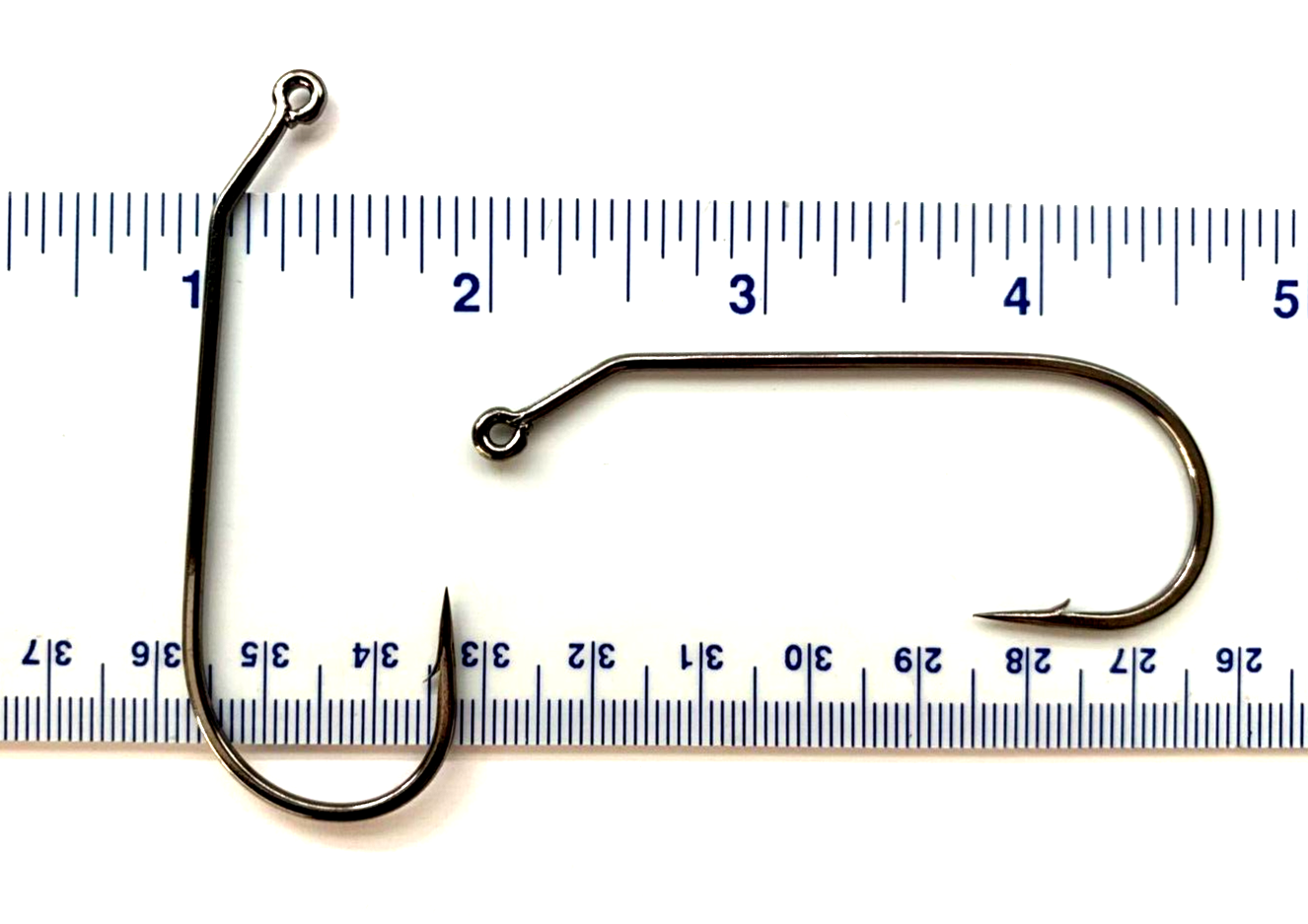 1000 GT 32886 2X Strength Black Nickel 30 Degree Round Bend Jig Hooks ...