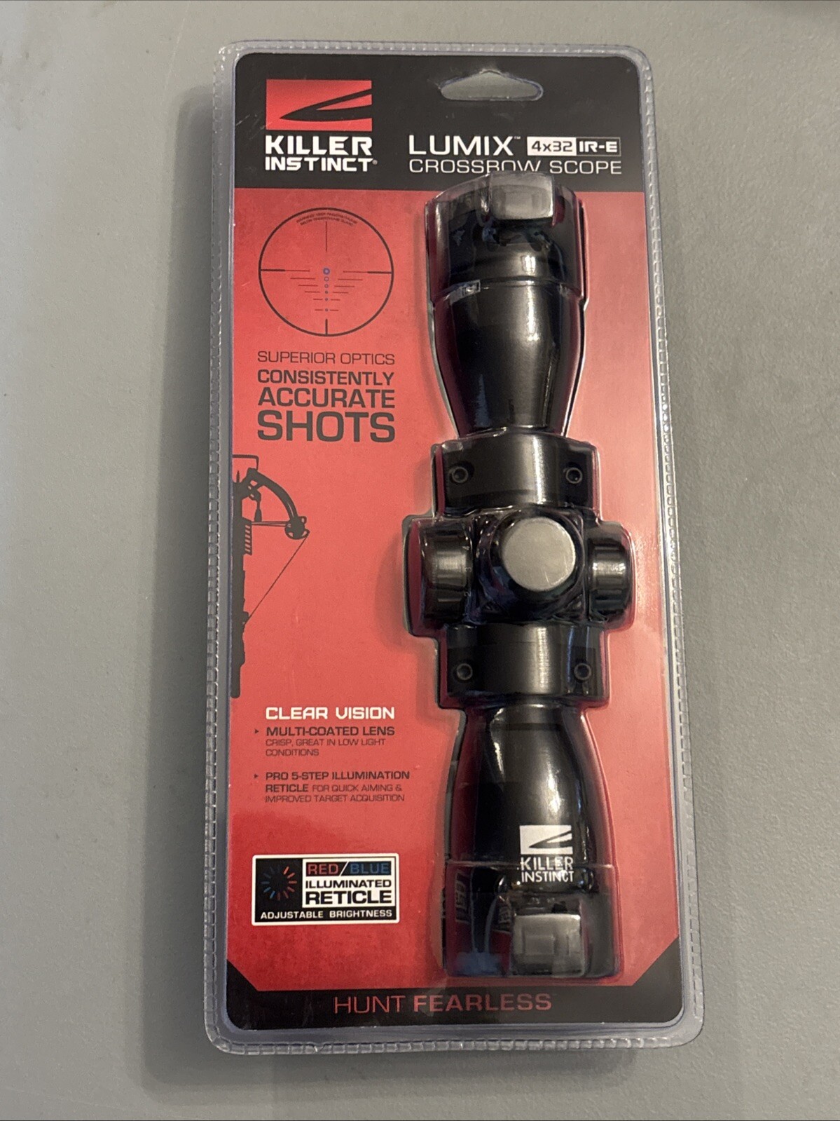 Killer Instinct LUMIX 4x32 Crossbow Scope for sale online | eBay