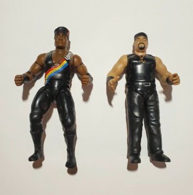 Jakks Savio Vega and Farooq Wrestling Action Figures Lot Vintage WWF ...