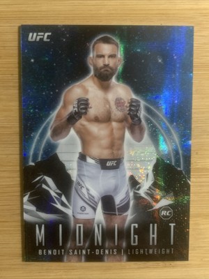 2024 Topps UFC Midnight Benoit Saint-Denis Moon Beam SSP RC | eBay