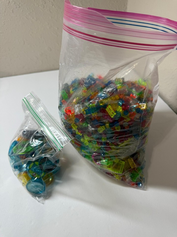 LEGO clear and translucent parts and pieces - almost 3lb! + dimensions ...