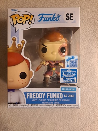 Funko Pop! Freddy Funko (as Zuko) LE = 3000 piece (with soft protector ...