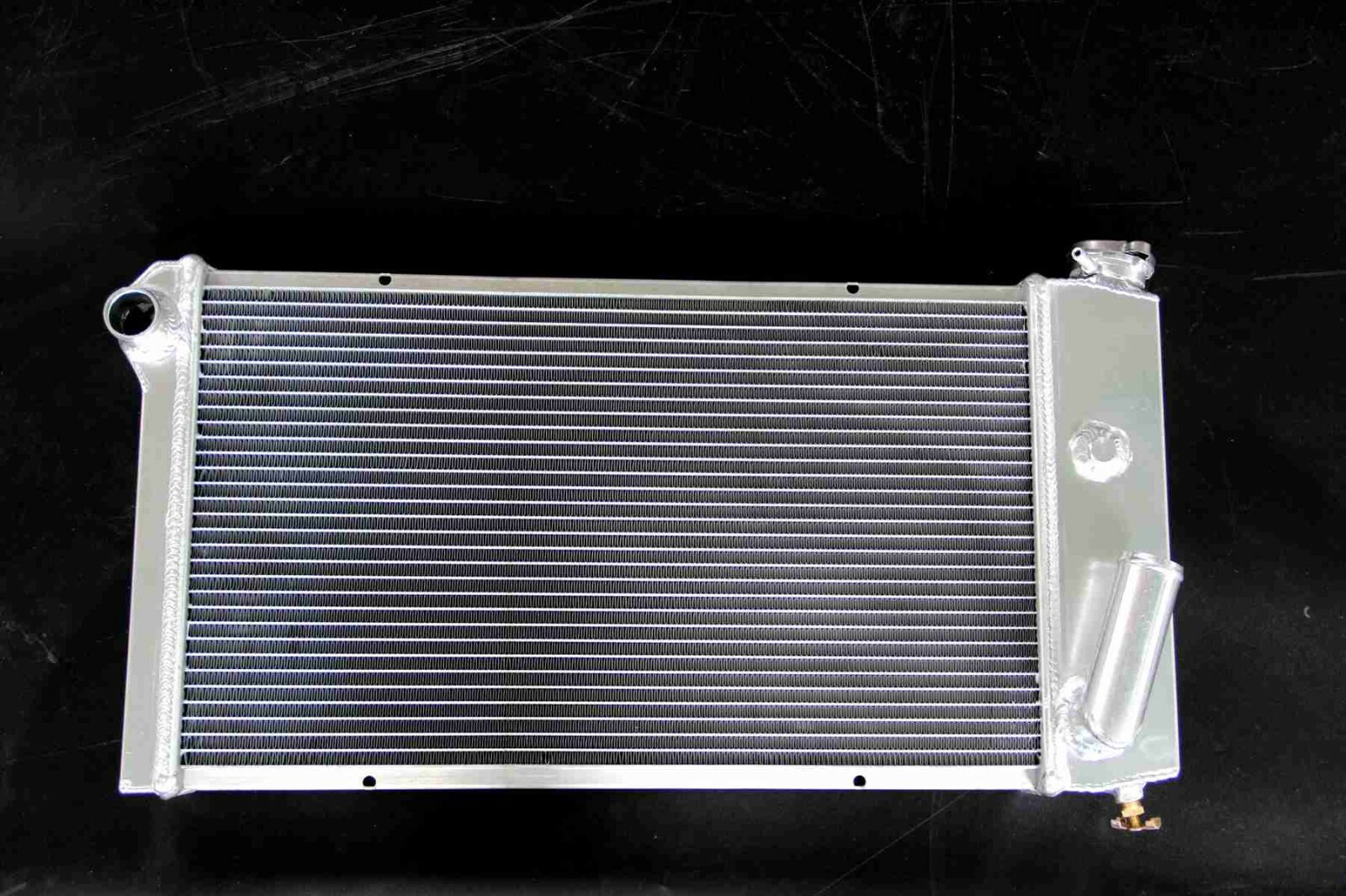 3 ROWS ALUMINUM RADIATOR CU432 FIT 1971-77 VEGA/75-76 ASTRE CHEVY SBC ...