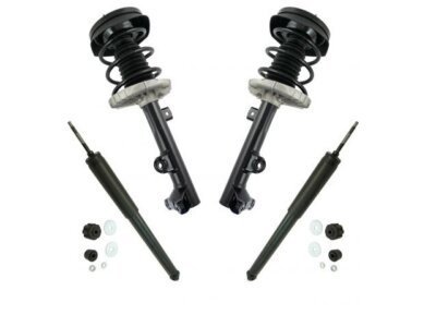 Front and Rear Shock Strut and Coil Spring Kit 94WYGD99 for C230 C240 ...