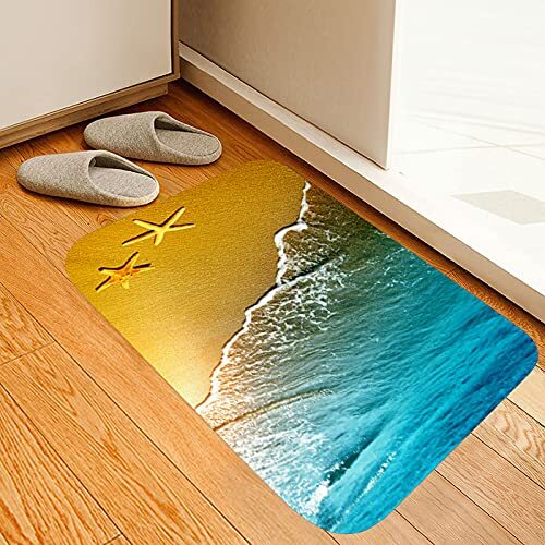 WODEJIA Bath Rugs Sponge Foam Soft for Bathroom and 35 x 21 inches ...
