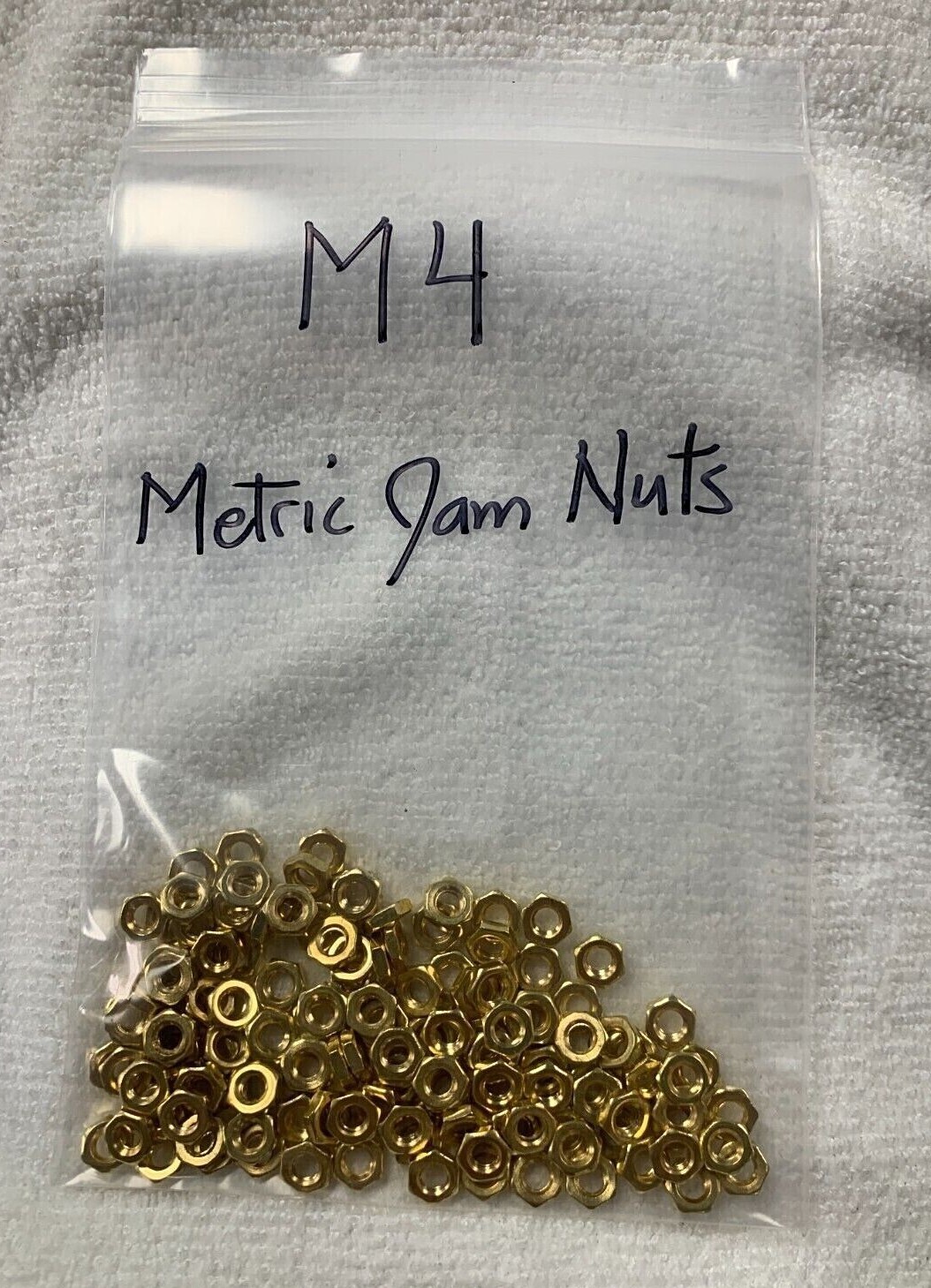 Brass Metric Hex Jam Nuts Thin DIN 439 in M3, M4, M5, M6, & M8 in ...