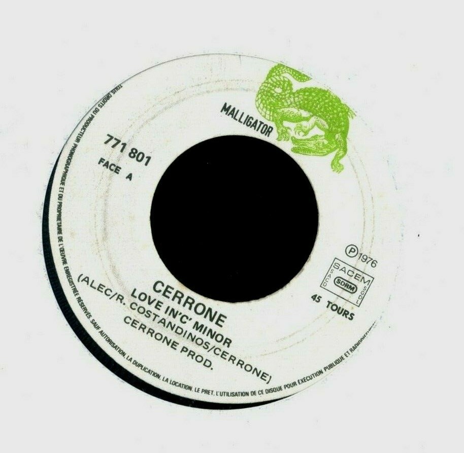 CERRONE BLACK IS BLACK / LOVE IN C MINOR 45 RPM HYPER RARE 1976 | eBay