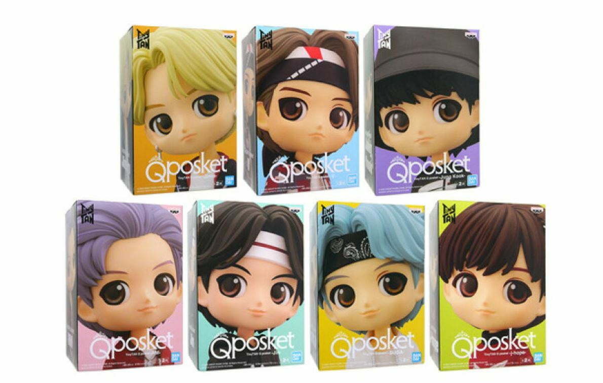 [BTS] BTS Q Posket BANPRESTO OFFICIAL FIGURE BTS MINI DOLL FIGURE | eBay