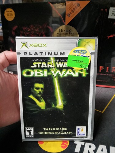 Star Wars Obi-Wan Microsoft Original XBOX Factory Sealed Video Game | eBay