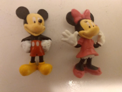 Disney Mickey and Minnie Mouse PVC Mini Figures 2.5" | eBay