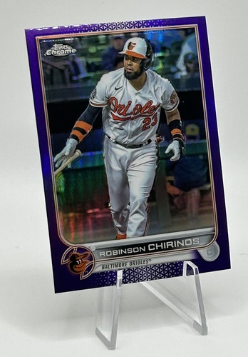 2022 Topps Chrome Update Purple Refractor #USC183 Robinson Chirinos ...