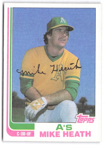1982 Topps #318 Mike Heath | eBay
