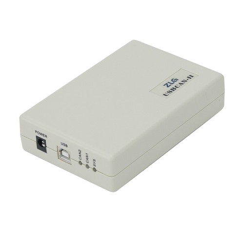 ZLG USBCAN-II USB to CAN Adapter CAN Bus Analyzer Debugger W/ 2CH CAN ...