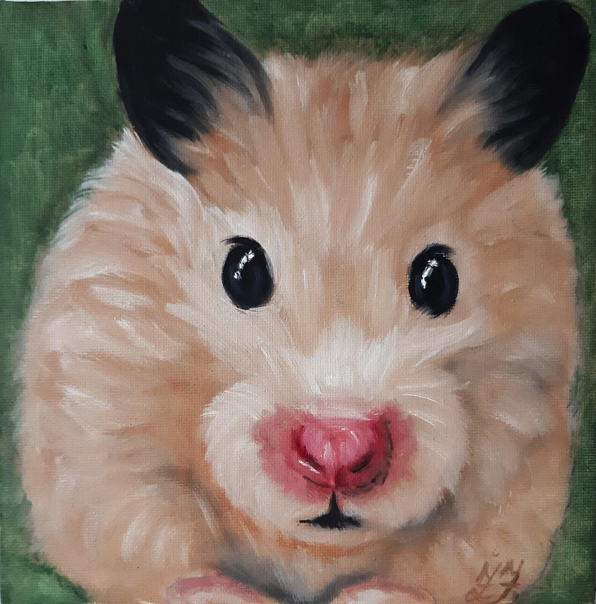 Hamster Painting