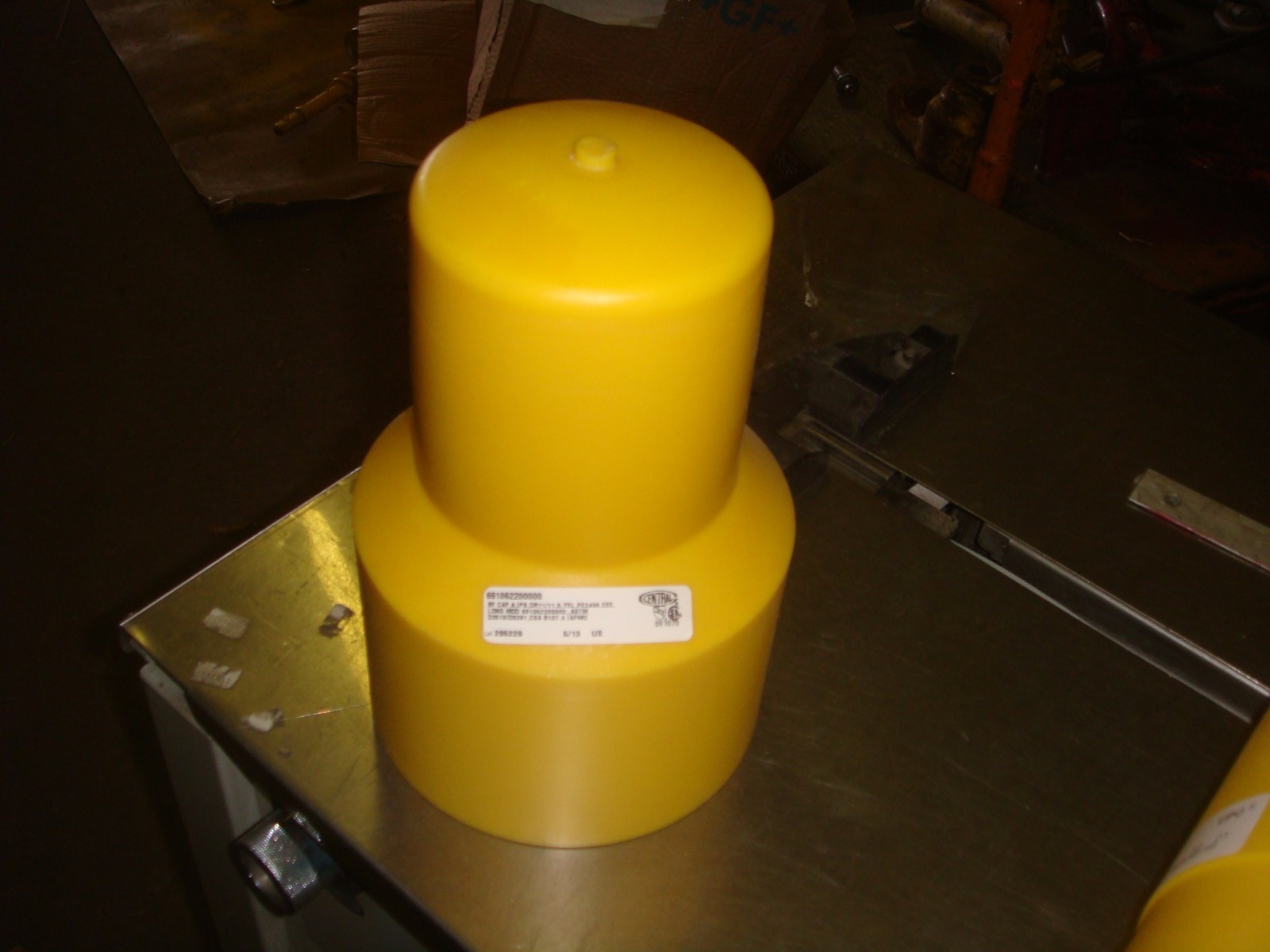 LOT OF 5 Central Plastic PE2406 BUTT Fusion Gas Pipe Cap Fitting 6 ...