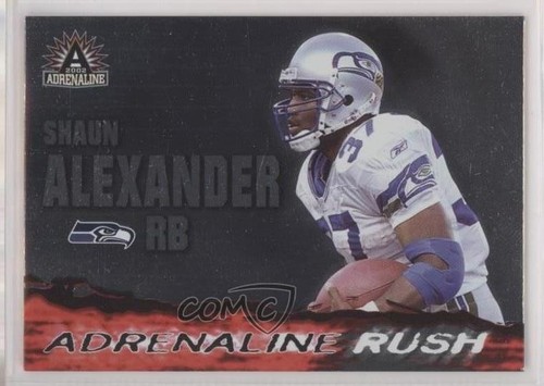2002 Pacific Adrenaline Adrenaline Rush Shaun Alexander #17 | eBay