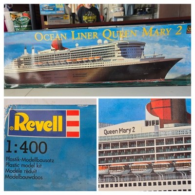 NEW! Revell #05223 Ocean Liner Queen Mary 2 QM2 Cunard 1:400 Scale ...