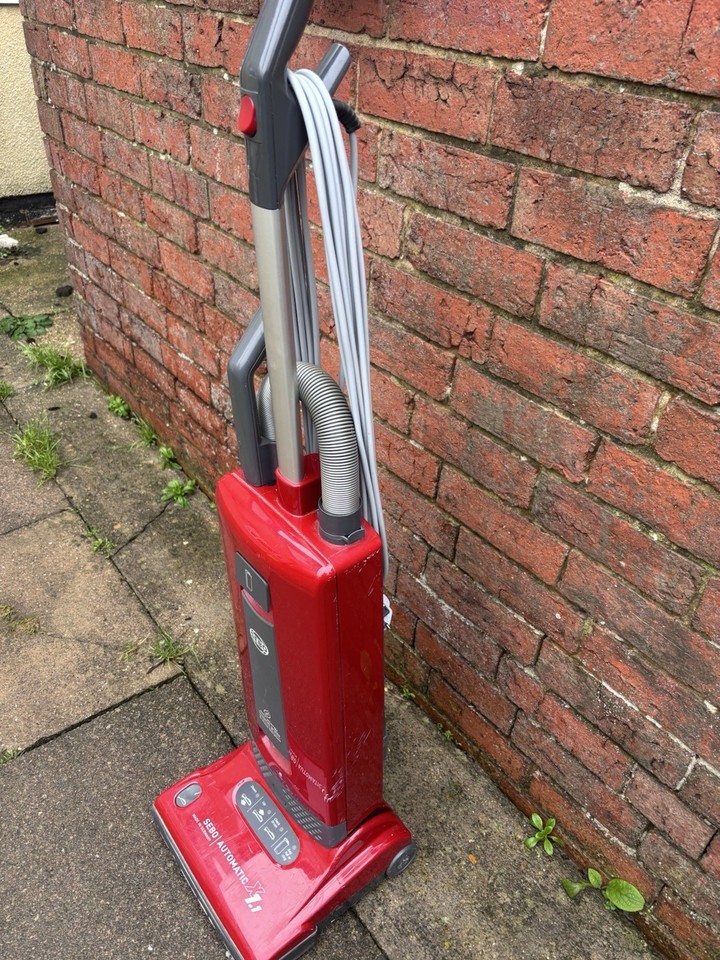Sebo X1.1 Automatic Upright Vacuum Cleaner Red New Cord Fitted and ...