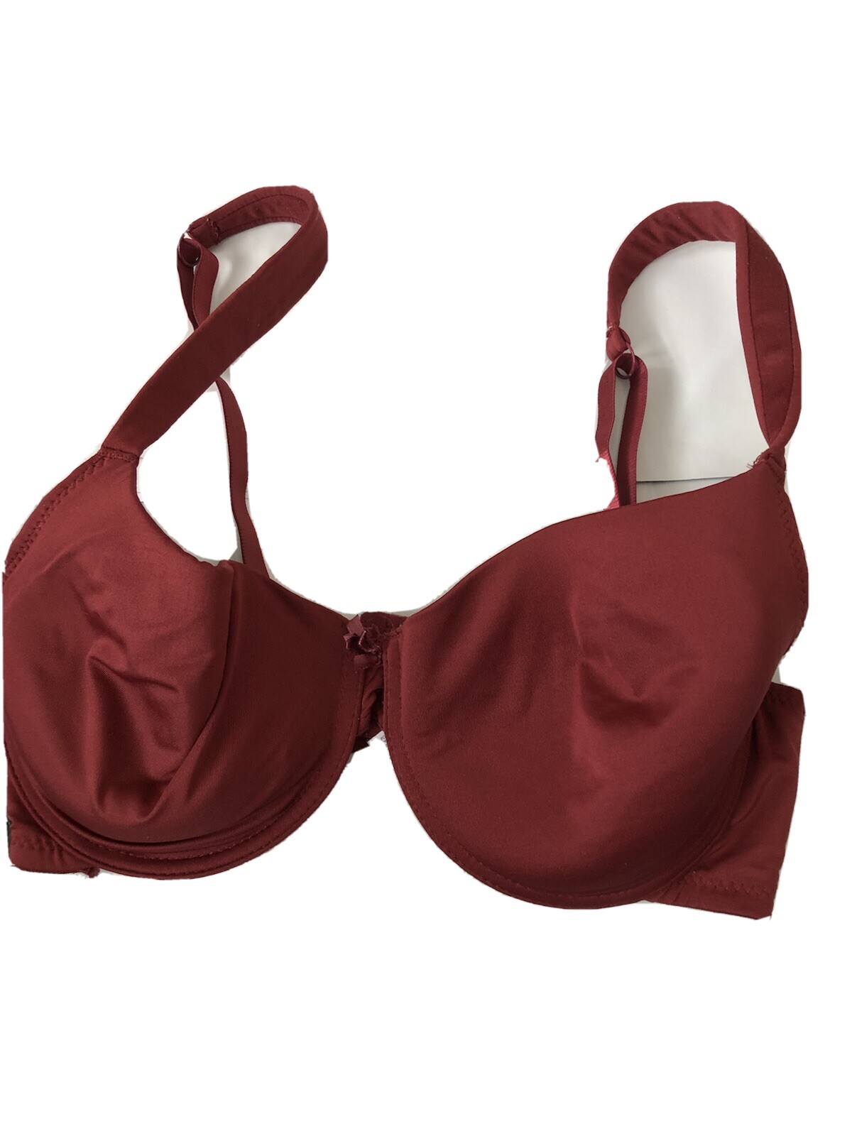 Laura ashley Bra 38D Burgundy red plus Size Used Padded Bra | eBay